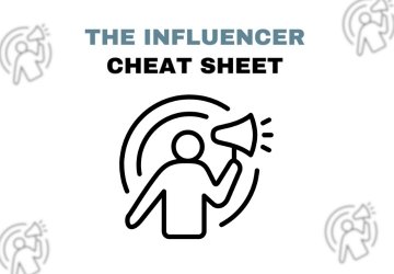 THE INFLUENCER CHEAT SHEET | Ariiah Academy